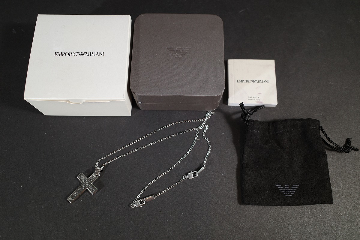 Yahoo!オークション - EMPORIO ARMANI エンポリオ アルマーニ チェーン...