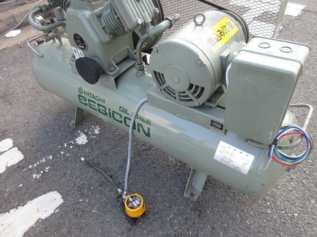 Yahoo!オークション - 7103 日立 ベビコン 5.50P-8.5C 7.5馬力 170L/...