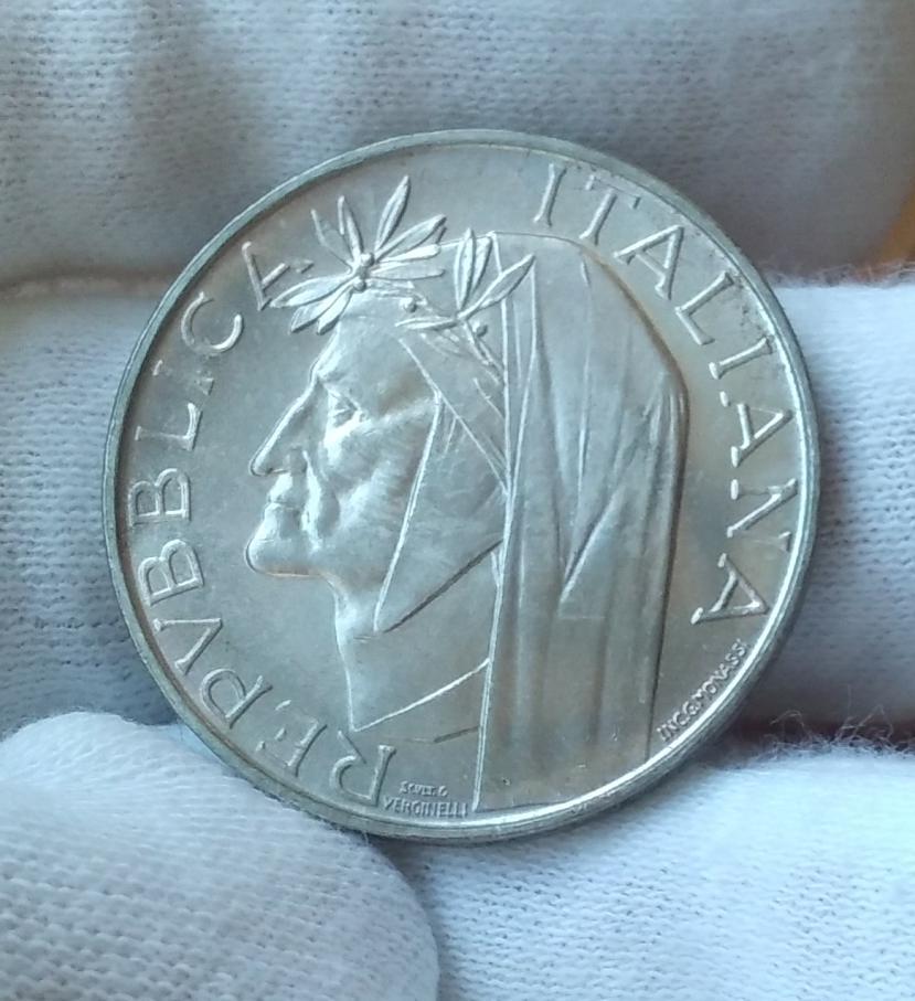 Yahoo!オークション - イタリア銀貨 500リラ 1965年 11g
