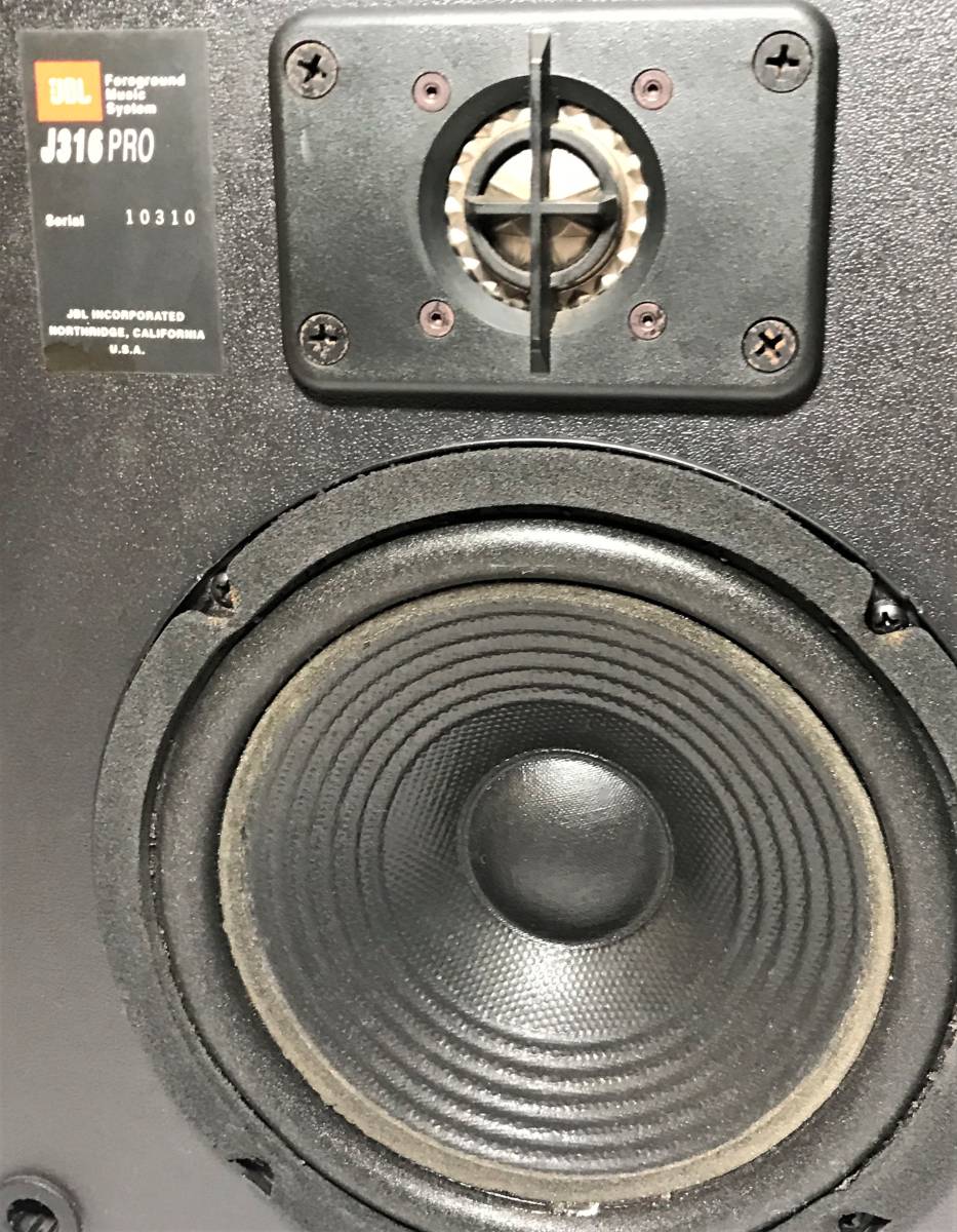 Yahoo!オークション - JBL J316PRO 現在も使用中でいい低音が出てます