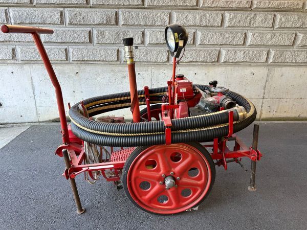 Yahoo!オークション - S024 引き取り限定 消防ポンプ トーハツ V20...