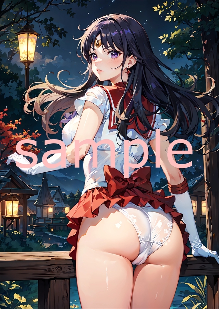 Yahoo!オークション - M58 セーラーマーズ 火野 レイ 同人 光沢高品質 ...