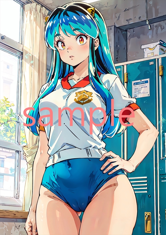 Yahoo!オークション - M52 ラム うる星やつら 同人 光沢高品質 A4サイ...