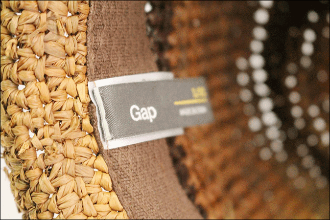 Yahoo!オークション - 【L/XL】 Gap ギャップ ストローハット 麦わら ...