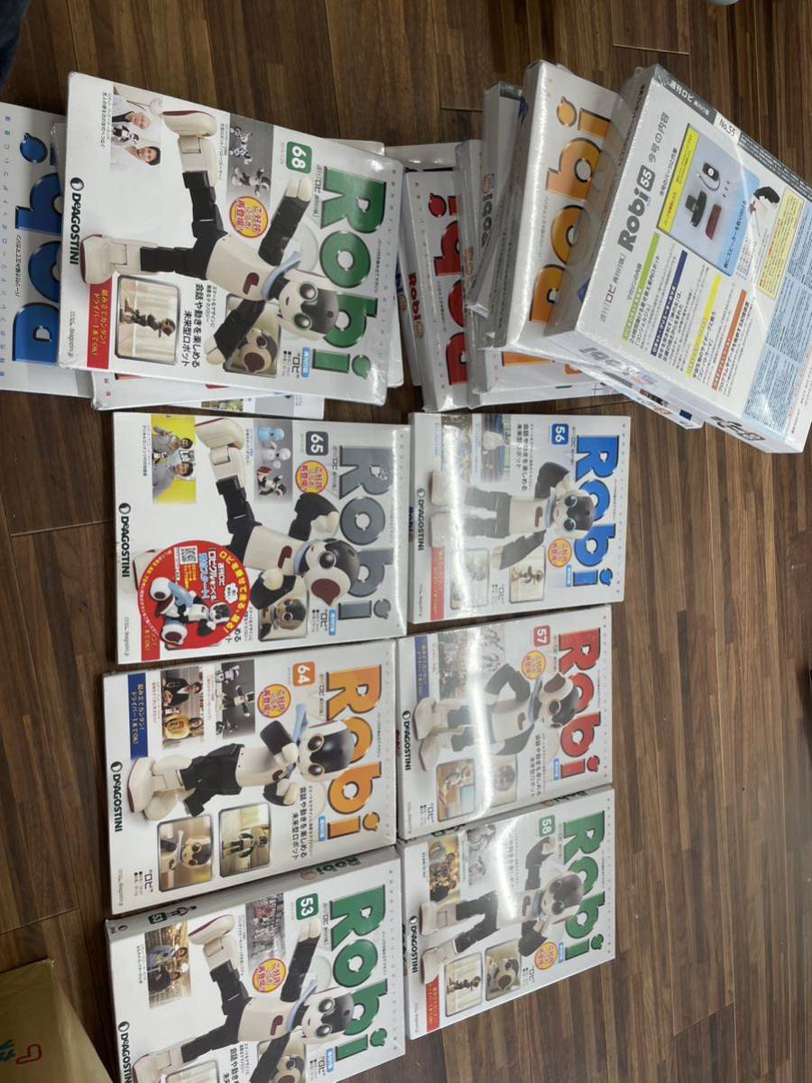 Yahoo!オークション - デアゴスティーニ Robi まとめて53〜70