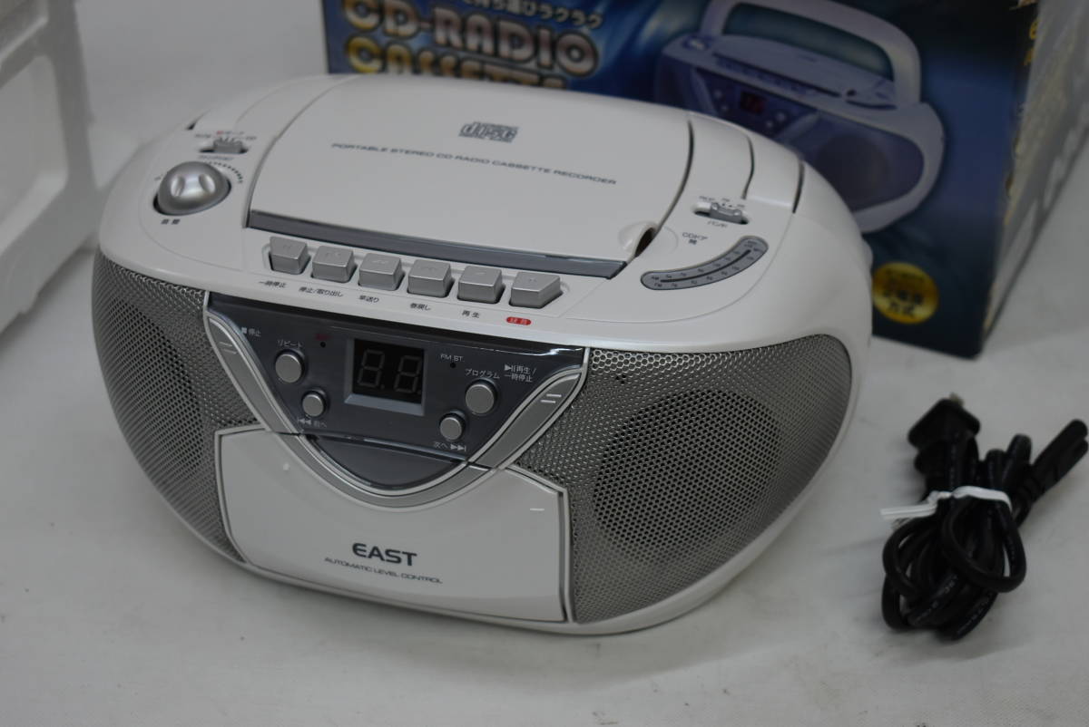 Yahoo!オークション - 美品 動作品 AMFMステレオCDラジカセ EAST CD-39...