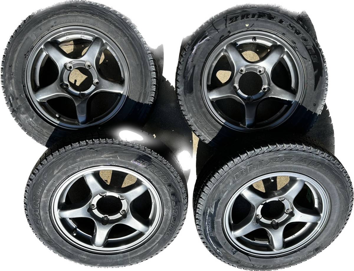 ジムニー JB23 JA22 JA11 JB64 175/80/16 4本セット スタッドレス ブリザック(スタッドレスタイヤ)｜売買されたオークション情報、yahooの商品情報をアーカイブ ...