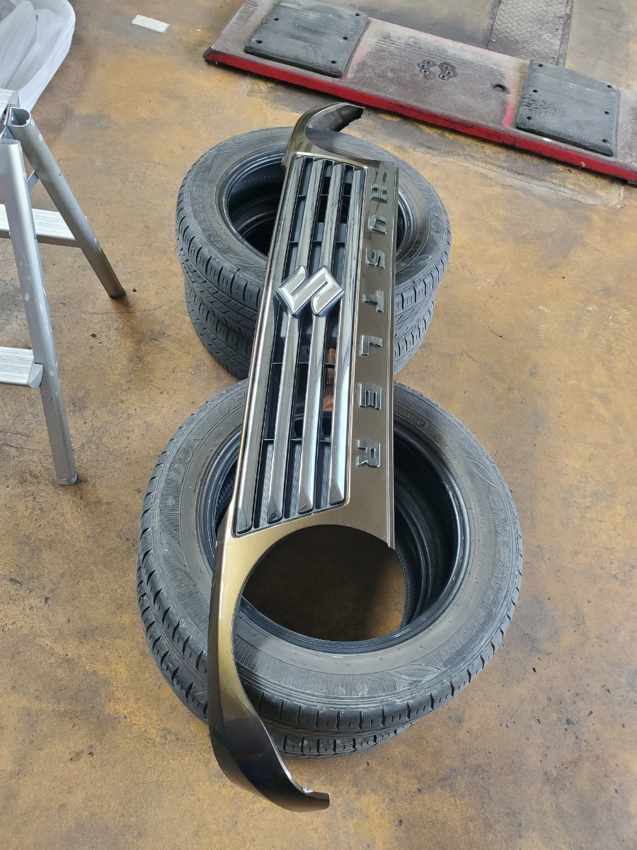 Yahoo!オークション - MR41S ハスラー ラジエーター グリル DSJ ブレイ...