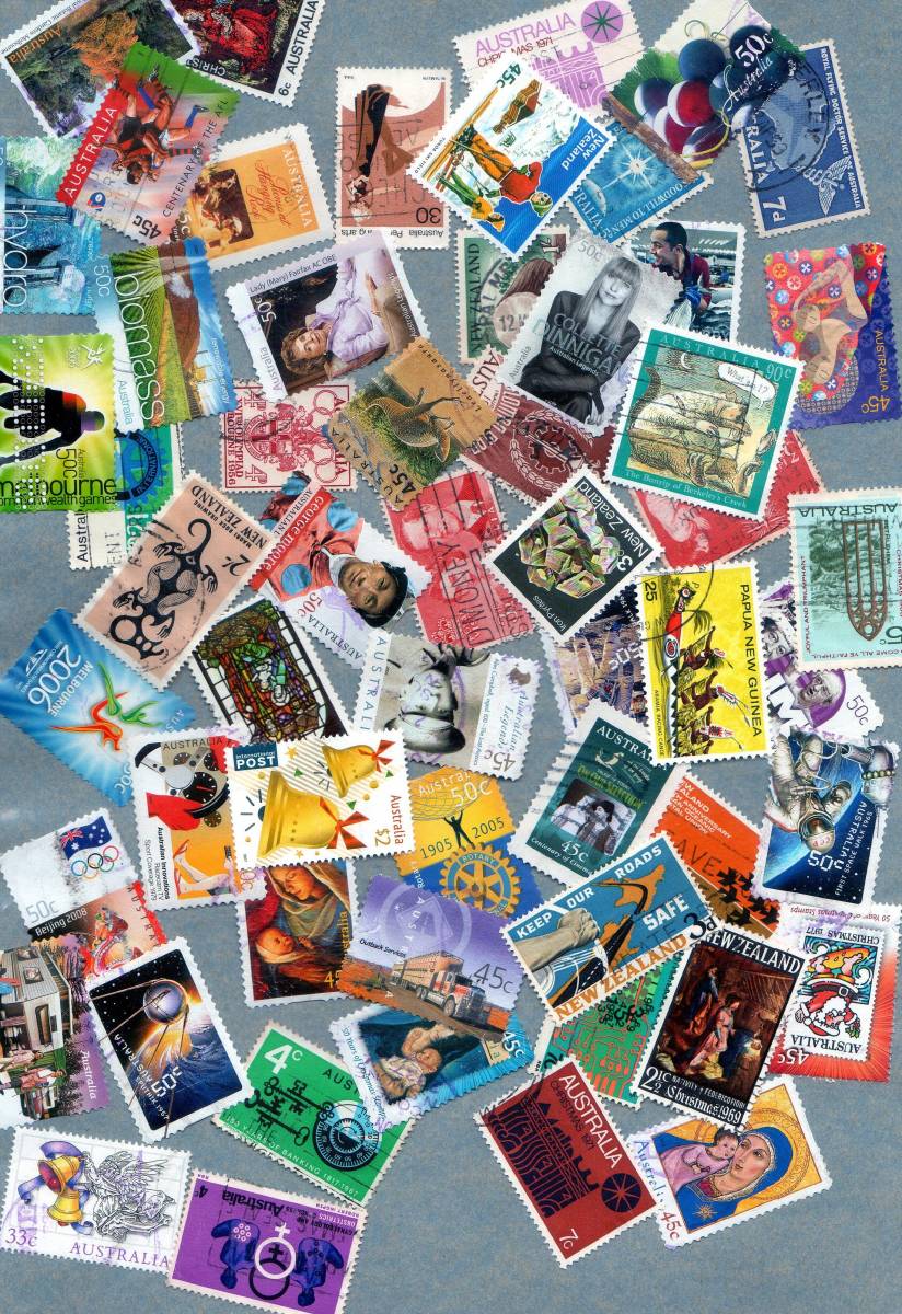 Yahoo!オークション - オセアニア切手112種