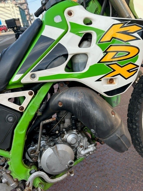 Yahoo!オークション - kawasaki KDX125サービスマニュアル付き 用整備