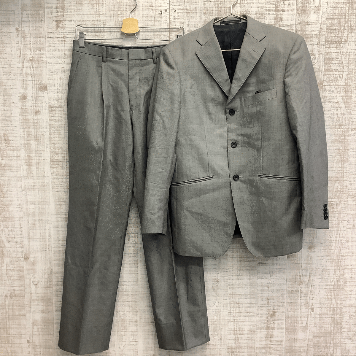 Yahoo!オークション - A383 TETE HOMME｜テットオム スーツ上下セット ...