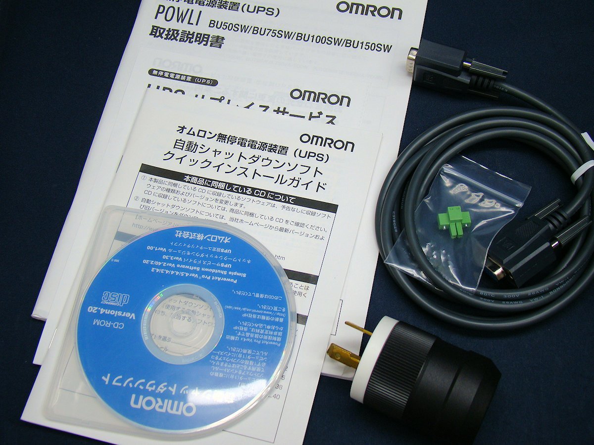 Yahoo!オークション - OMRON オムロン BU150SW 無停電電源装置 UPS 常...