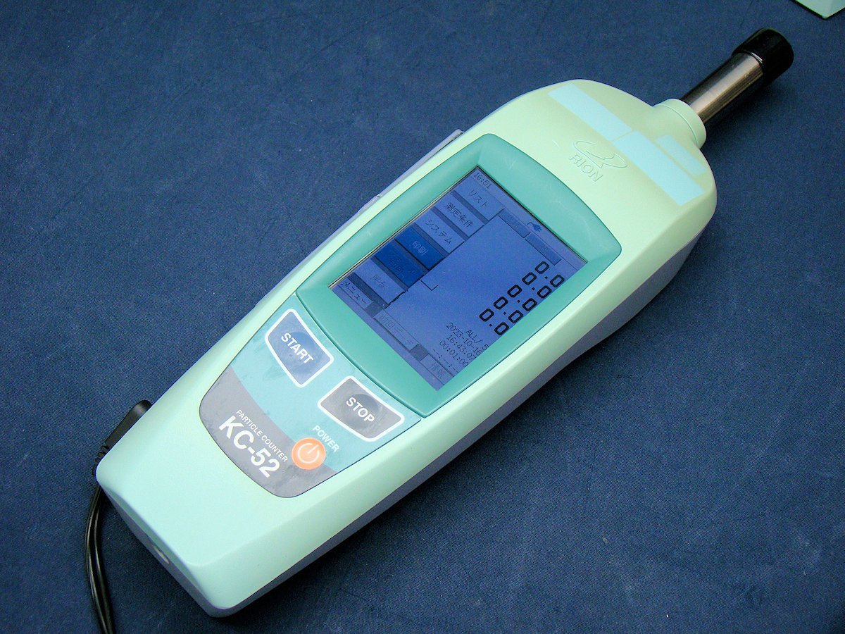 Yahoo!オークション - RION KC-52 気中パーティクルカウンタ 側方散乱...