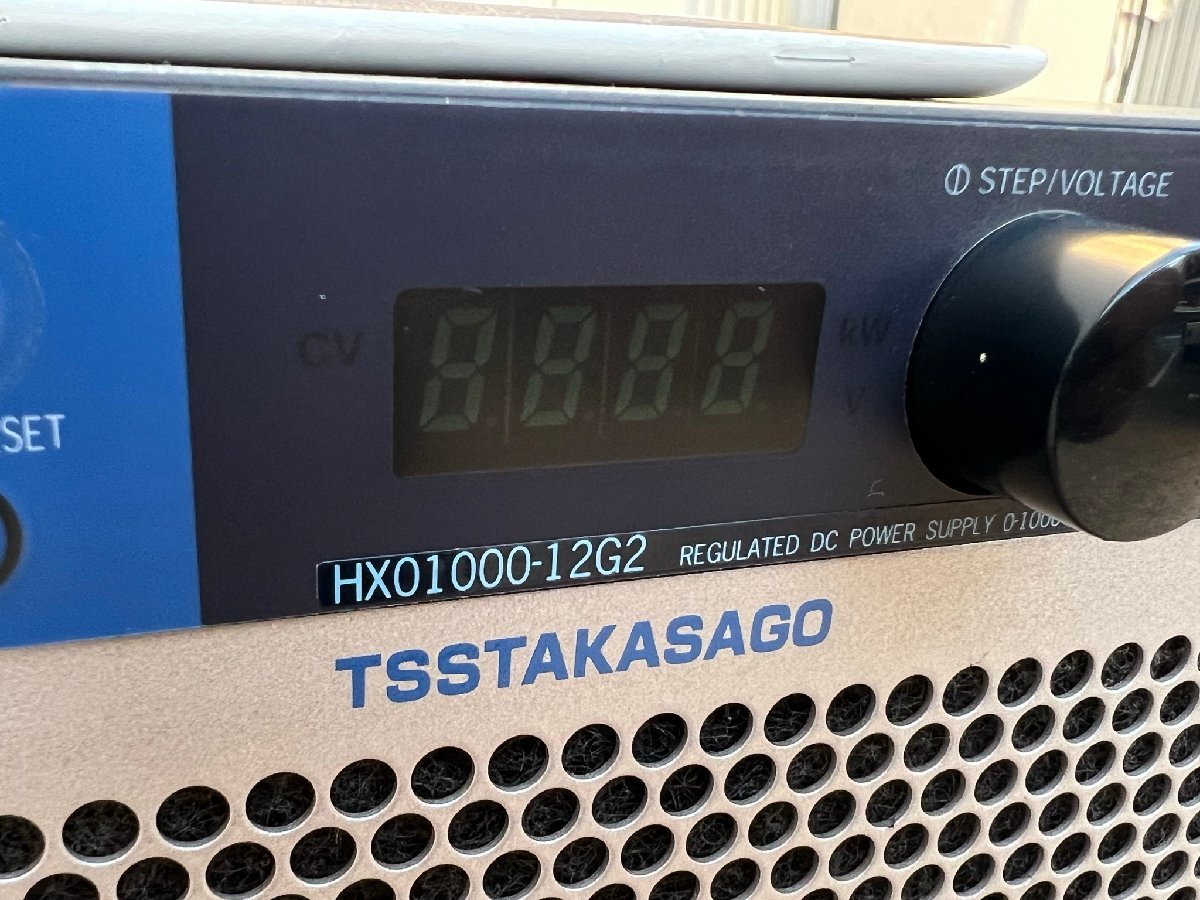 Yahoo!オークション - TAKASAGO 高砂 HX01000-12G2FI DC/直流安定化電...