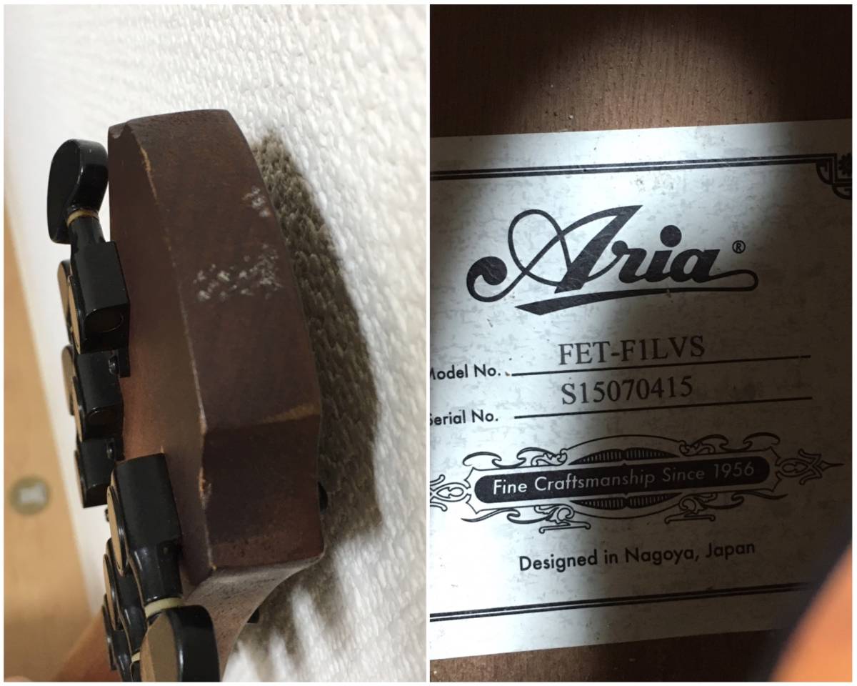 Yahoo!オークション - 【B51】Aria/アリア エレアコ/アコースティック...