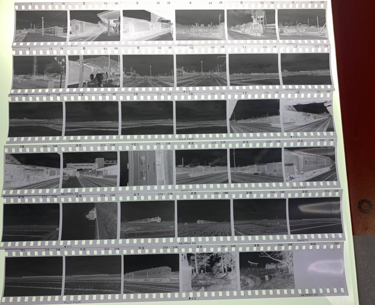 Yahoo!オークション - 古い 鉄道写真 ネガフィルム『昭和40年代 C11 D...