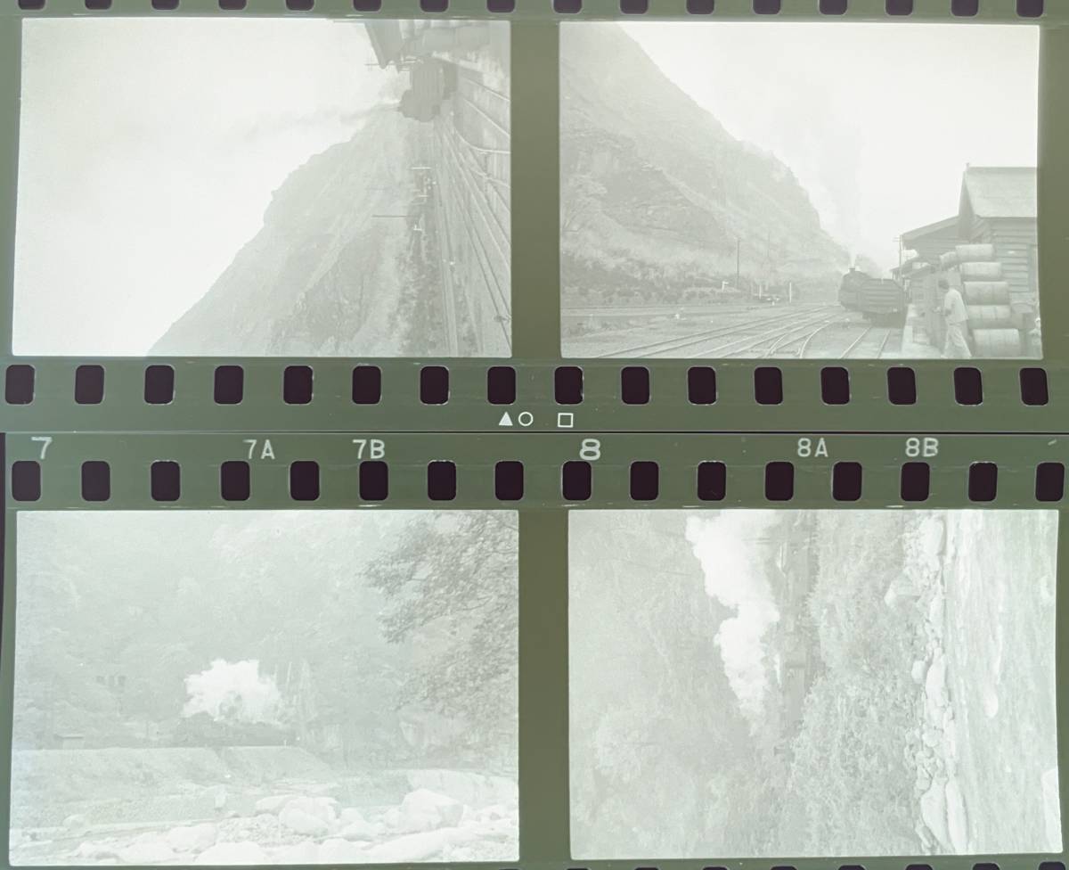 Yahoo!オークション - 古い 鉄道写真 ネガフィルム 昭和40年代 C12 蒸...