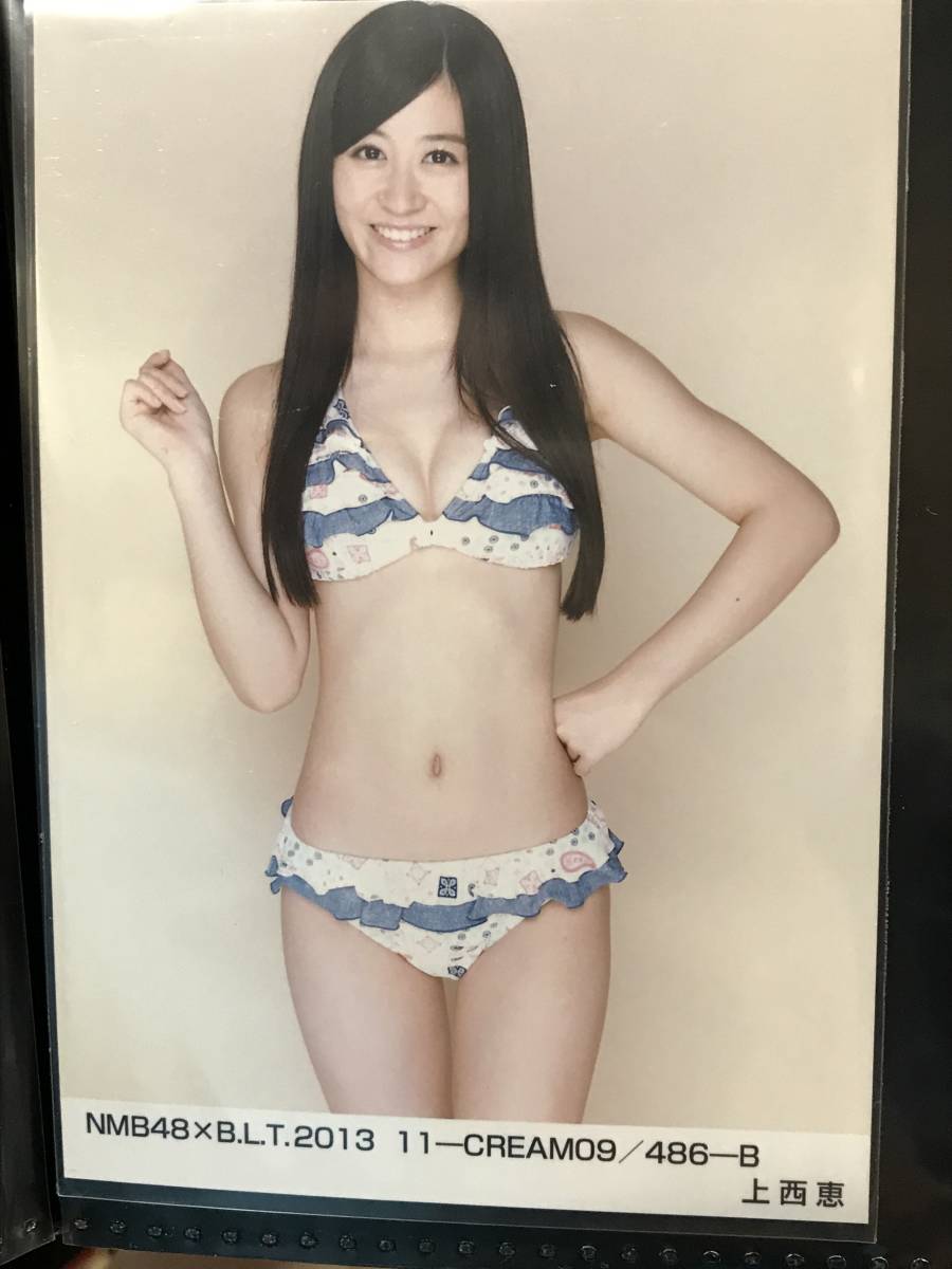 Yahoo!オークション - (A4-007)NMB48 上西恵 生写真 水着写真 AKB48グ...