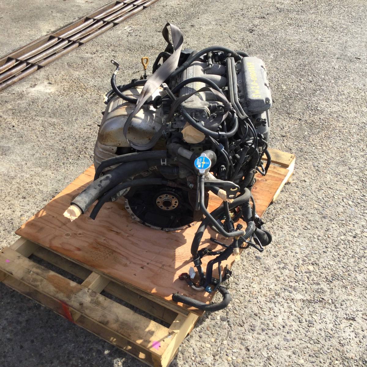 日本代購代標第一品牌【樂淘letao】－[AK-0012183] H7 トヨタ MR-2 SW20 Gリミテッド 後期 『 MT用 3S-GE エンジン 192 831km 』 TMR201