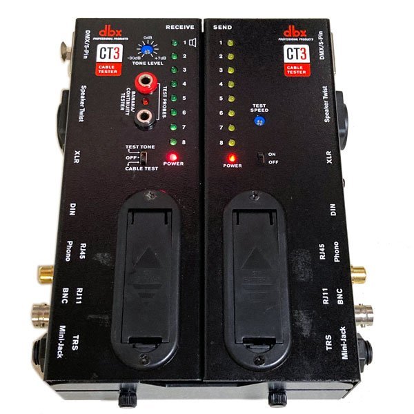 Yahoo!オークション - dbx CT3 ケーブルテスター 音響 映像機器 ネット...