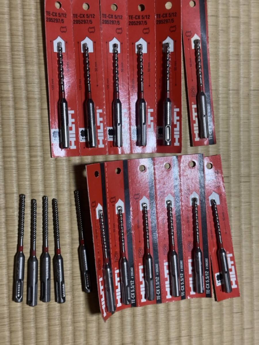 代購代標第一品牌－樂淘letao－ヒルティ CX SDSプラス ドリルビット 5mm 17本セット