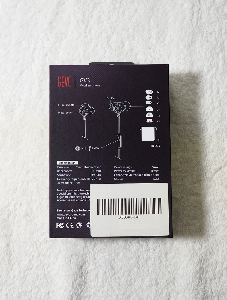 Yahoo!オークション - GEVOイヤホン GV3(SoundPEATS B30同型機) 外装...