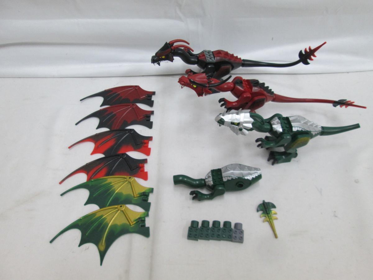 32 送60サ 1012%G01 LEGO レゴ ドラゴン お城シリーズ ジャンク品(お城シリーズ)｜売買されたオークション情報、yahooの商品情報をアーカイブ公開 - オークファン ...