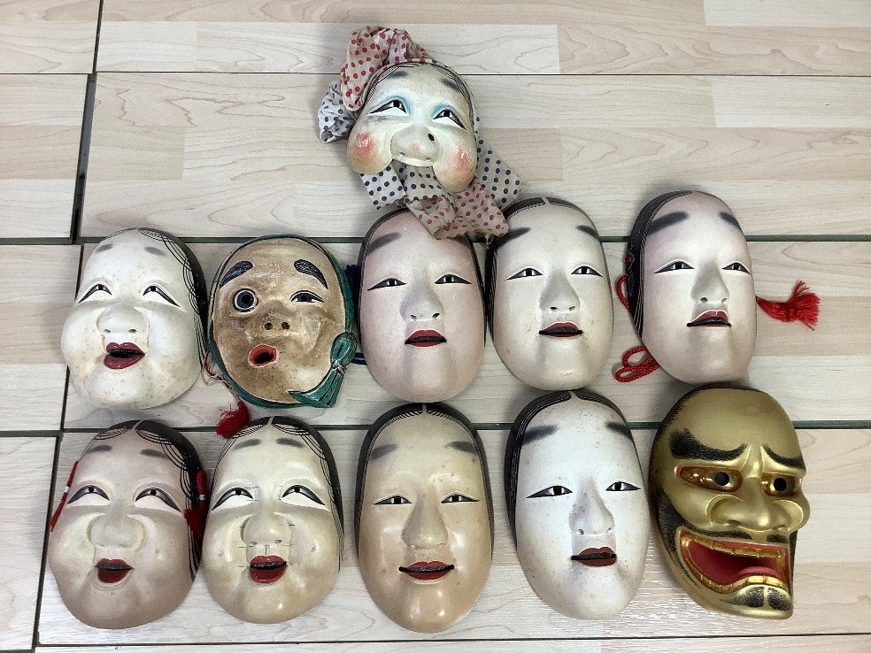 お面 まとめ 西海 おたふく ひょっとこ 他 11点まとめ 木彫り ACBF 品(その他)｜売買されたオークション情報、yahooの商品情報をアーカイブ公開 - オークファン（aucfan.com）