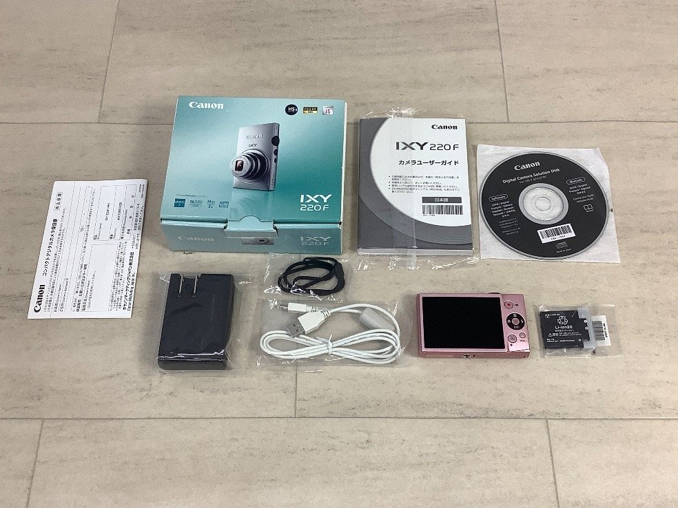 Yahoo!オークション - Canon デジタルカメラ IXY 220F 動作確認/初期化...