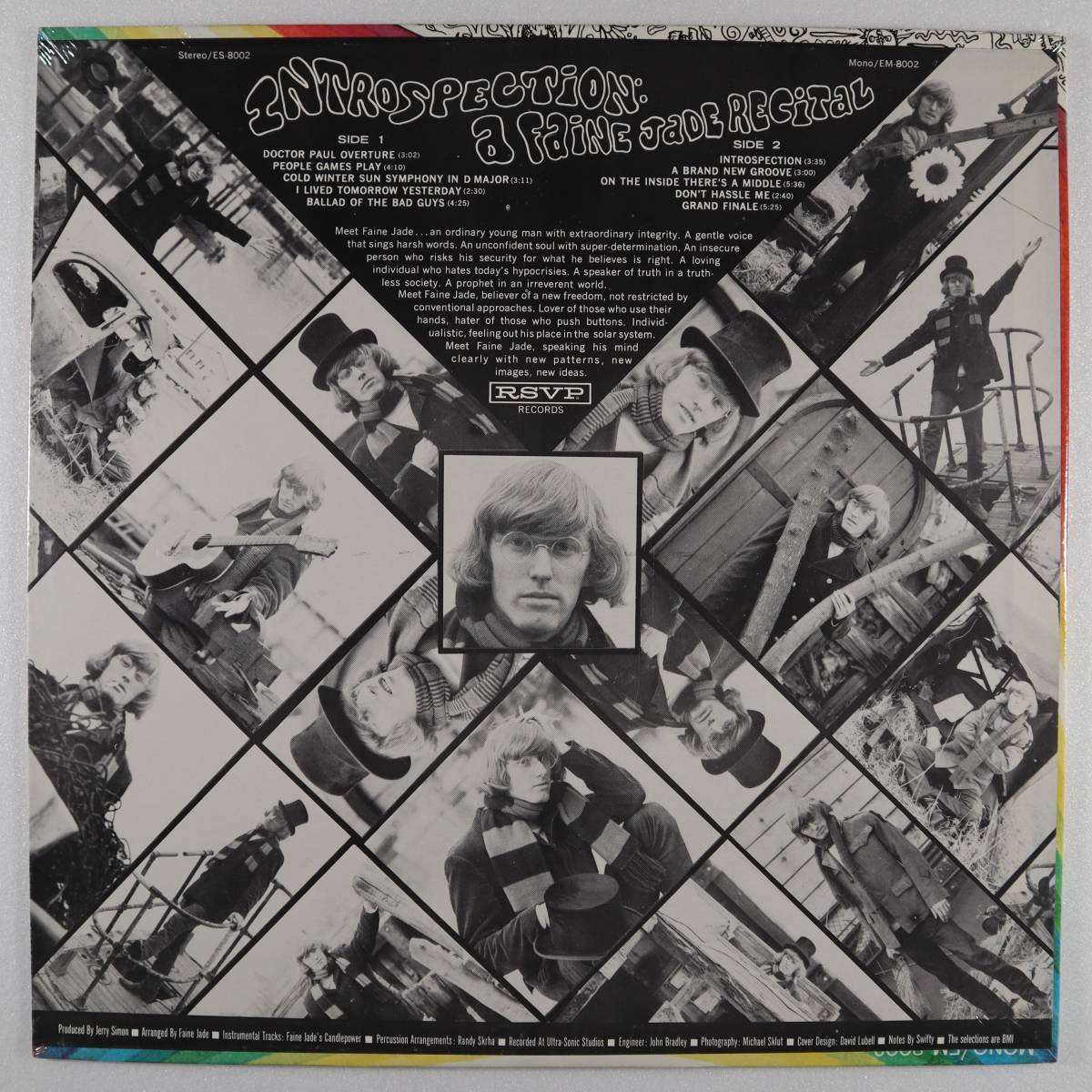 米Orig FAINE JADE - Introspection : A Faine Jade recital 1968年 US RSVP サイケ アシッド骨董品 シールド(一般)｜売買された ...