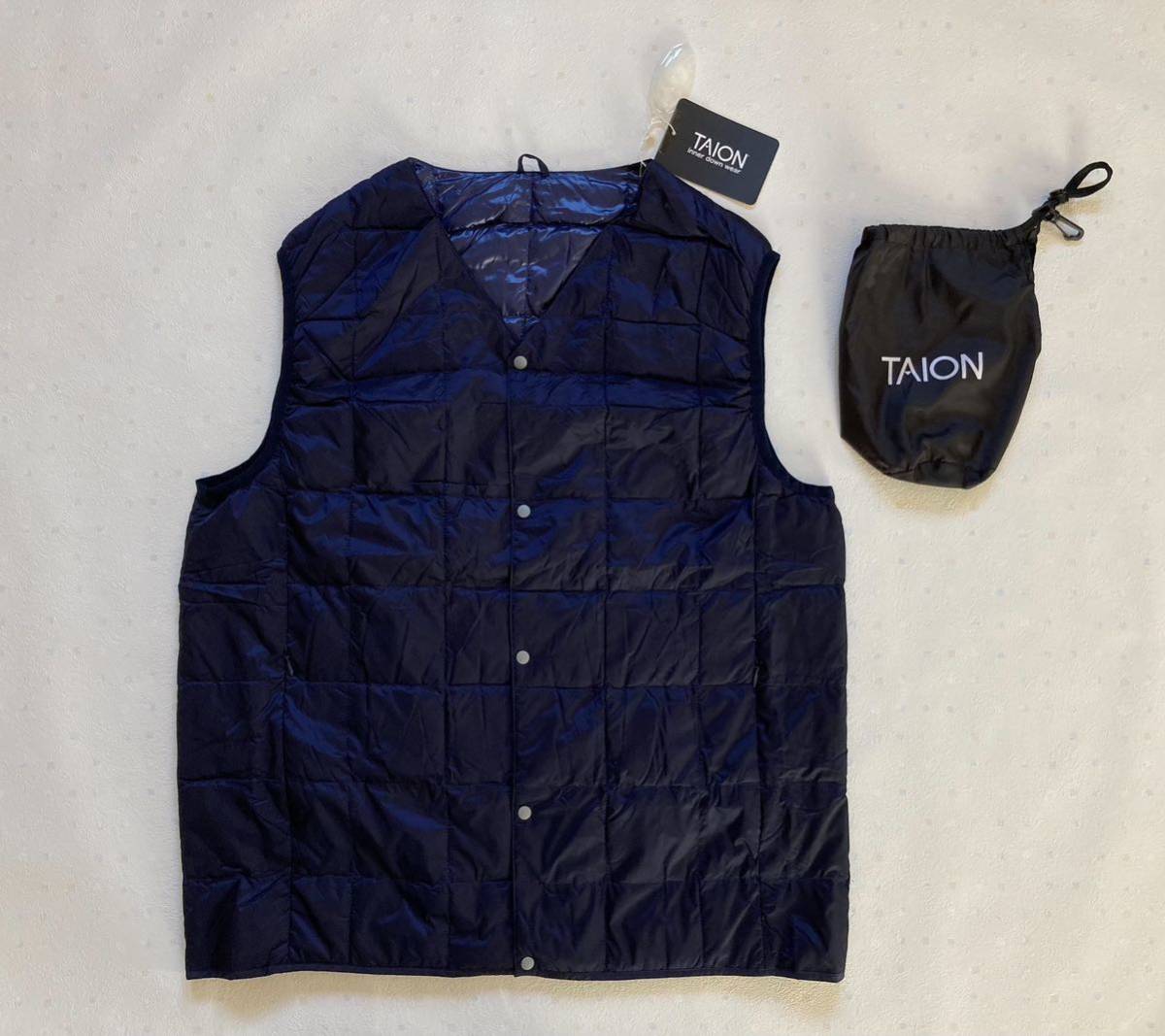 Yahoo!オークション - 新品 TAION タイオン メンズ Vネック インナーダ...