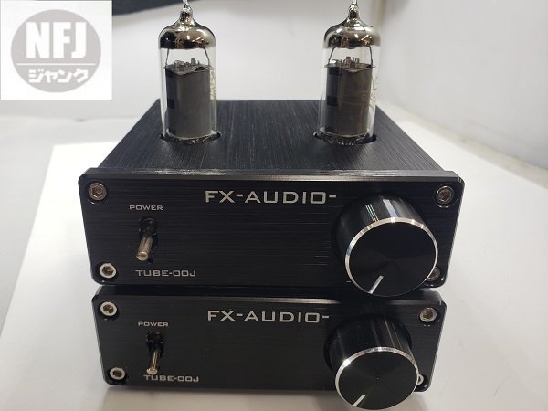 Yahoo!オークション - NFJ FX-AUDIO- TUBE-00J ブラック 2台セット【ジ...