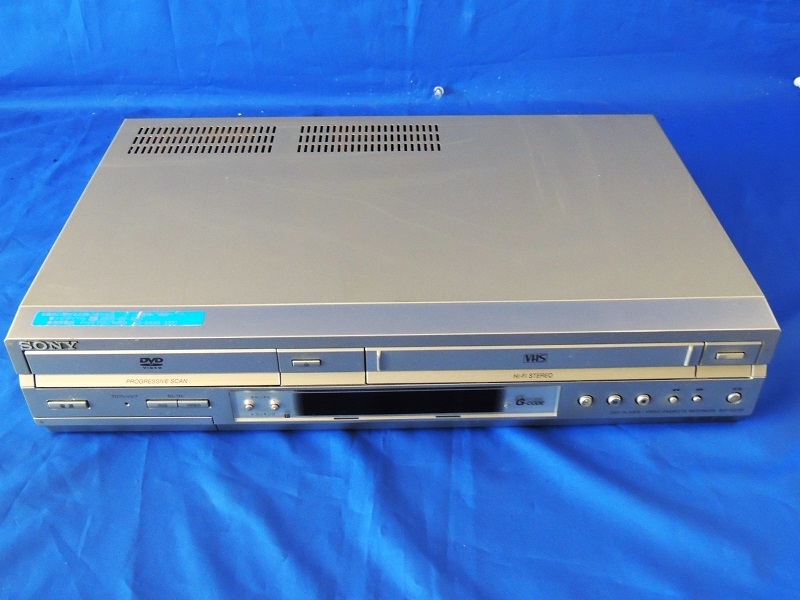 Yahoo!オークション - SONY(ソニー) DVD/VHS一体型プレーヤー /SLV-D37...