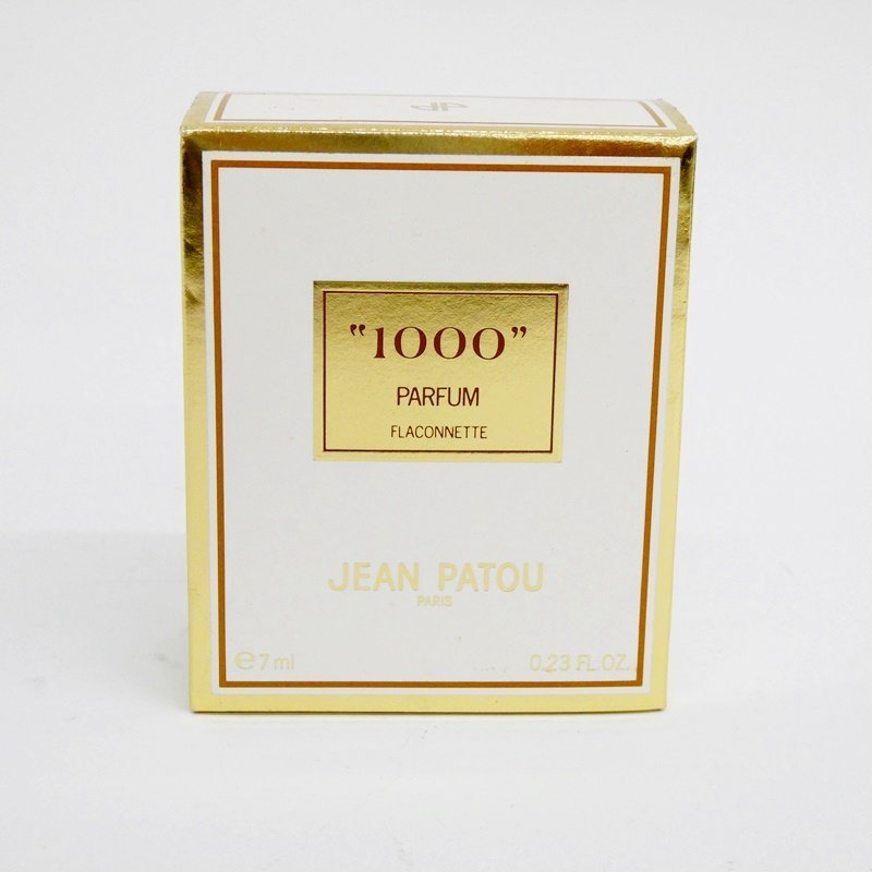 JEAN PATOU ジャン パトゥ 1000 PARFUM ミル パルファム 7ml 香水 O1110 G3(その他)｜売買されたオークション情報、yahooの商品情報をアーカイブ公開 ...