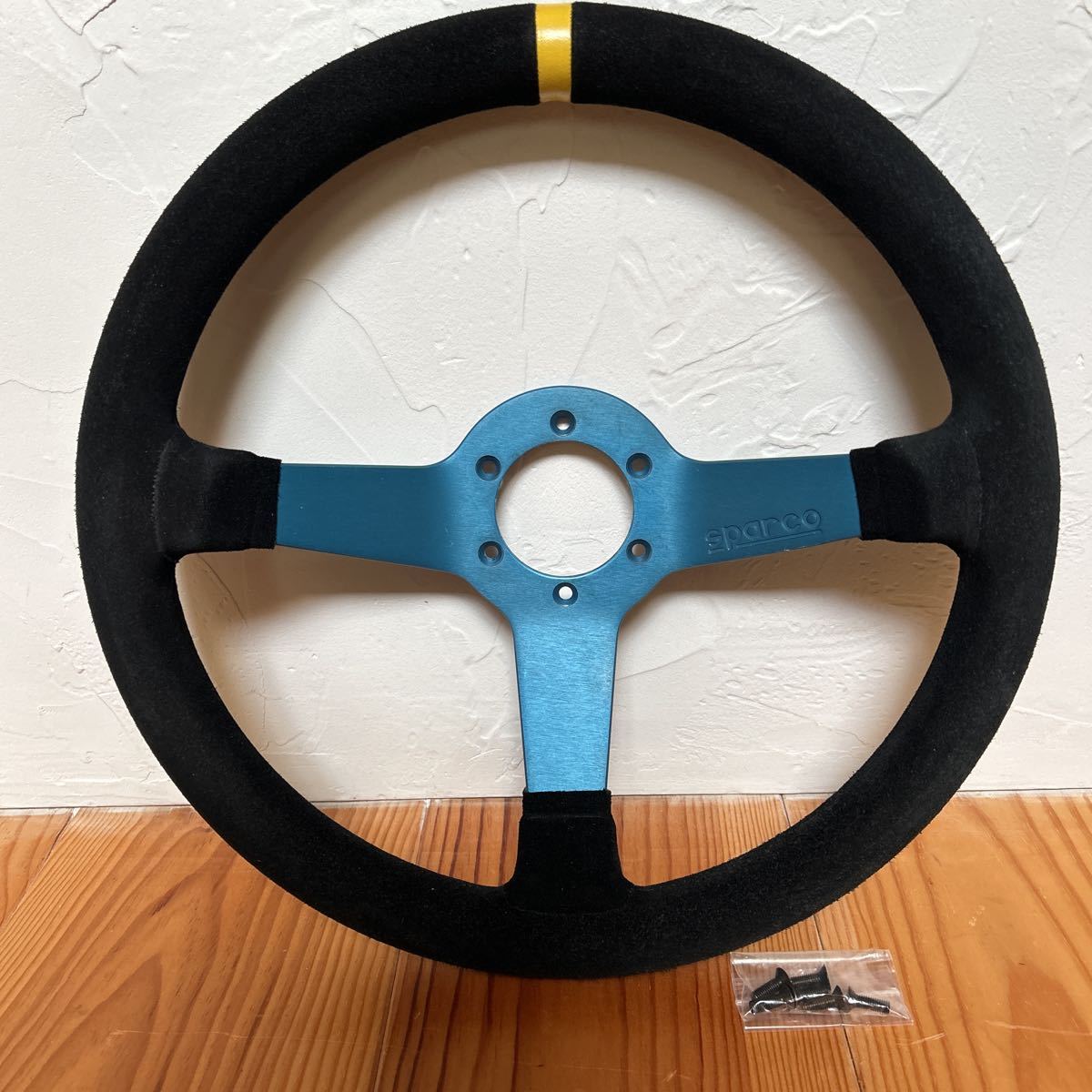 Yahoo!オークション - スパルコ L550 スエードメンテ済 小径350ステア...