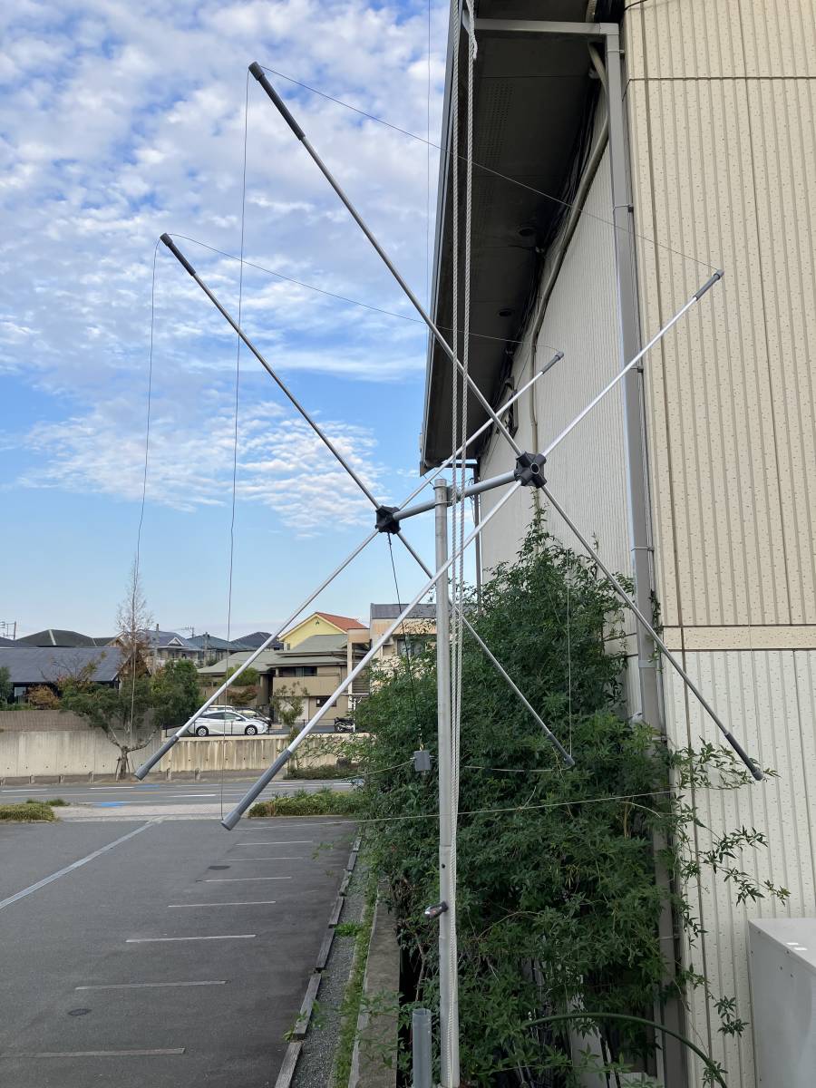 Yahoo!オークション - 50MHz 2エレ キュービカルクワッドアンテナ