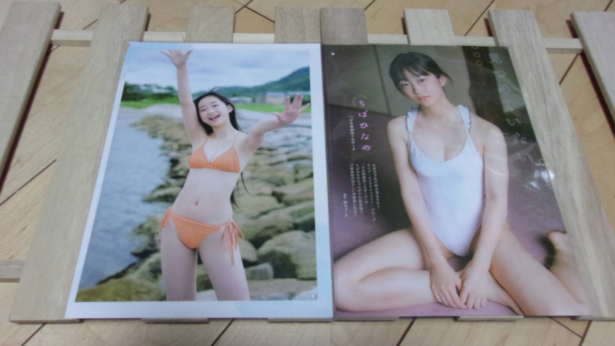 Yahoo!オークション - ちばひなの 超絶美少女 雑誌切B5ラミネート8P T1...