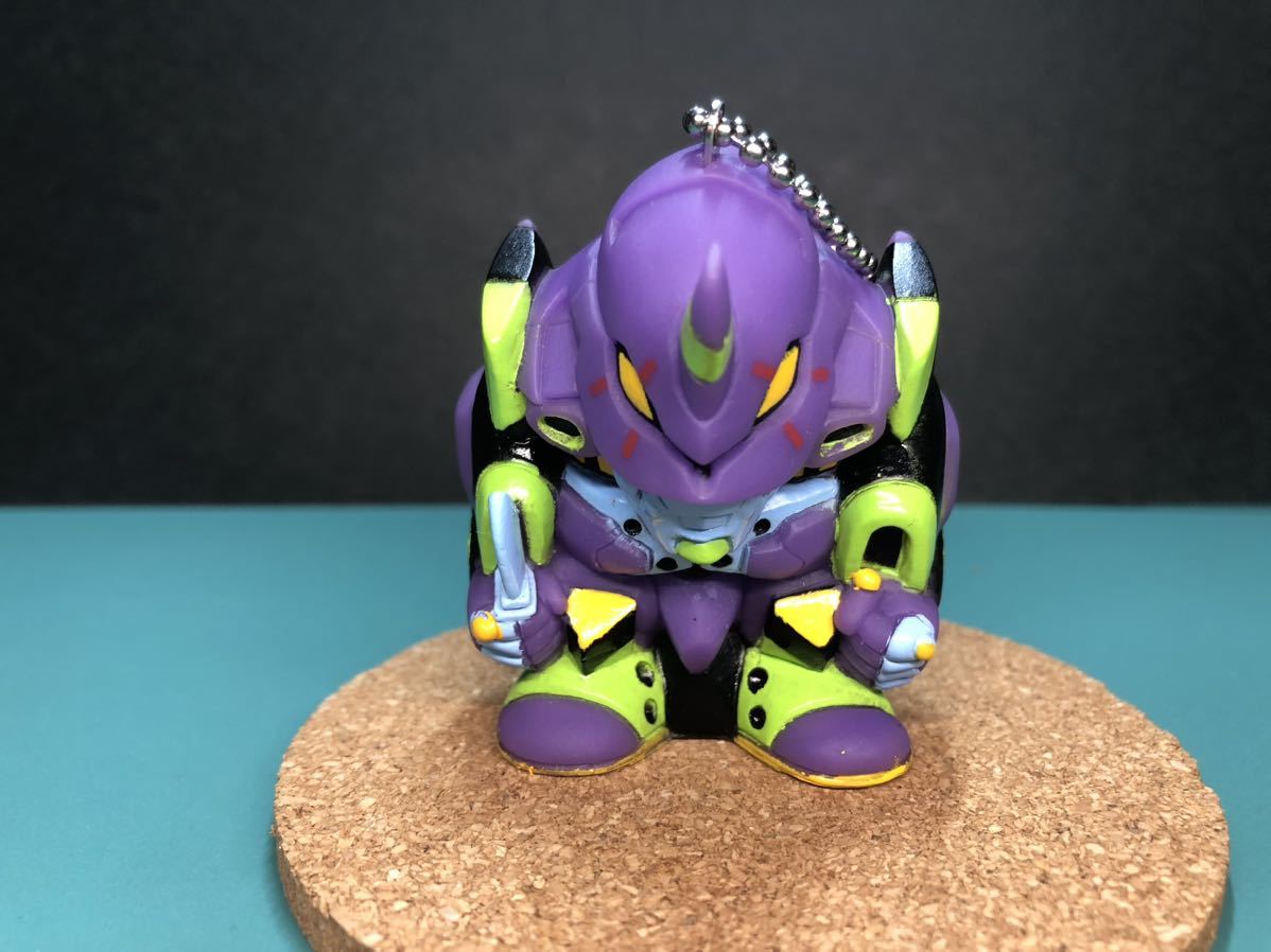 代購代標第一品牌－樂淘letao－【エヴァンゲリオン初号機】ソフトキーホルダー 新世紀エヴァンゲリオン EVA初号機 フィギュア ソフビ セガ SEGA