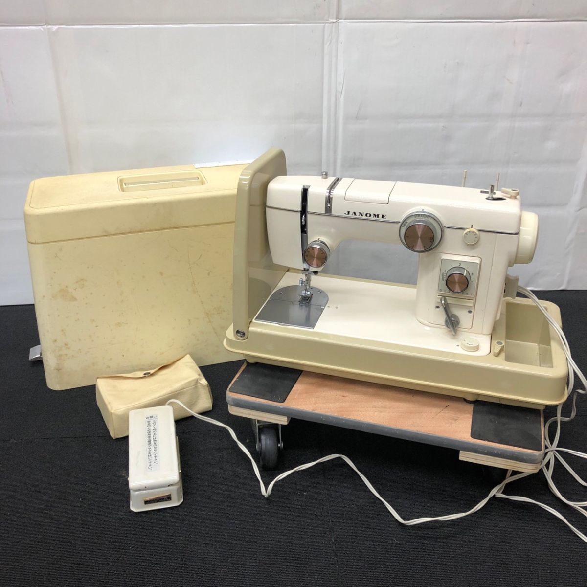 Yahoo オークション C503 C3 674 Janome ジャノメ ミシン Model 802