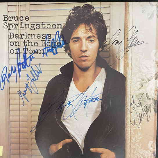 Yahoo!オークション - Bruce Springsteen 直筆サイン入りレコード LP ...