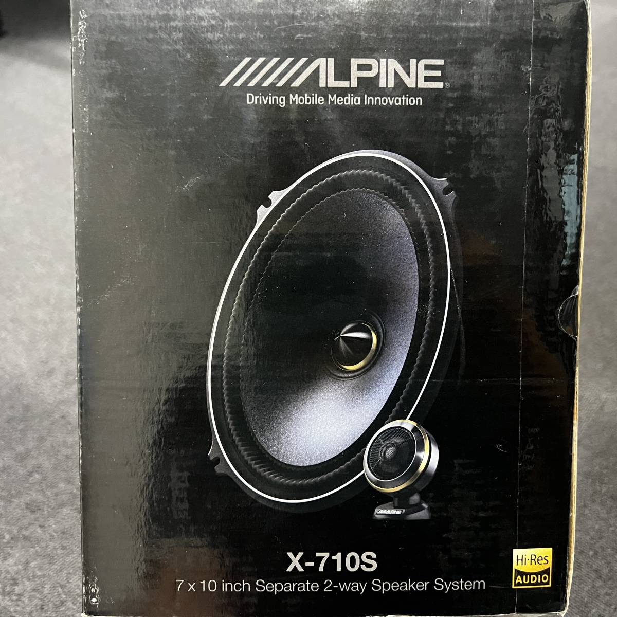 アルパイン X-710S 7×10インチ セパレート 2ウェイスピーカー ツイーター ALPINE アルファード ベルファイア プリウスなどに(スピーカー)｜売買されたオークション情報 ...