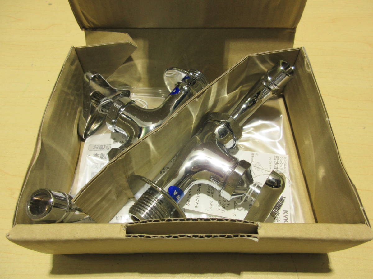 Yahoo!オークション - NS102520 未使用 KVK 横水栓13 K34B 2個入