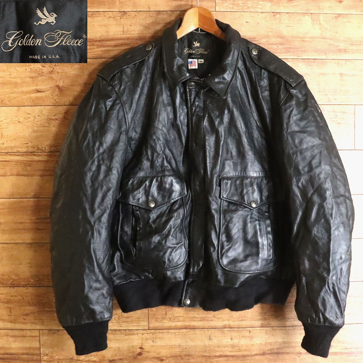 Yahoo!オークション - B6T/Y9.26-8 70s ビンテージ Golden Fleece ゴー...