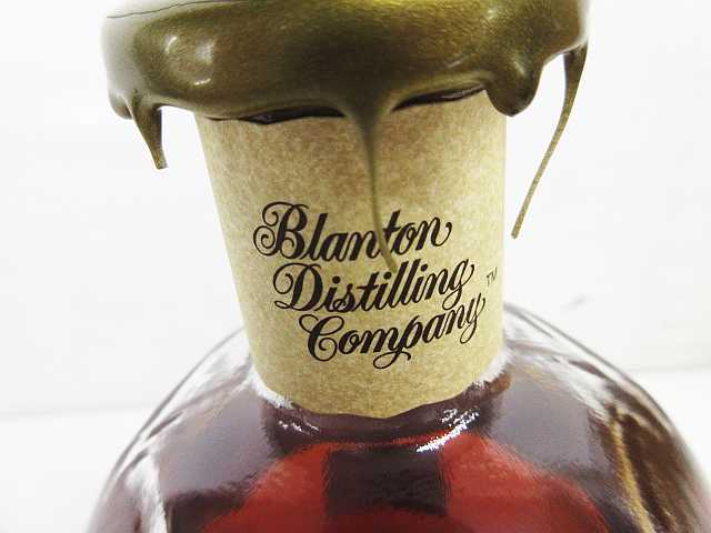 Yahoo!オークション - 未開栓 Blanton’s ブラントン バーボン ウイスキ...