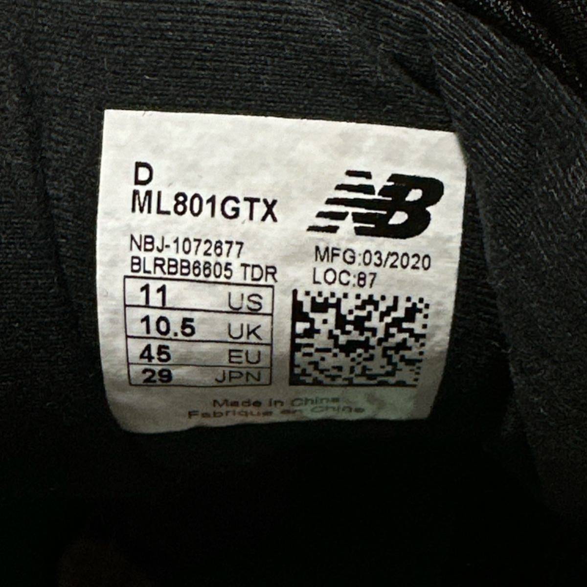 代購代標第一品牌－樂淘letao－【29cm】 NEW BALANCE × the Apartment ML801GTX toucan ニューバランス アパートメント スニーカー ブーツ ...