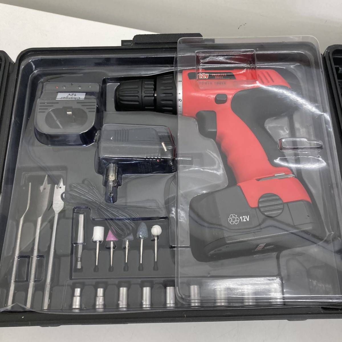 Yahoo!オークション - D#K21 ケース付き 充電式 電動ドリルドライバー ...