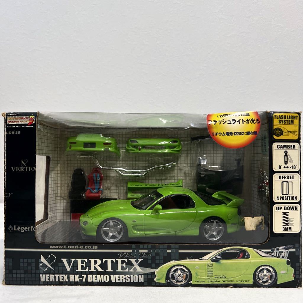 Yahoo!オークション - HOTWORKS AUTO PRO SHOP 1/24 VERTEX RX-7 Demo ...