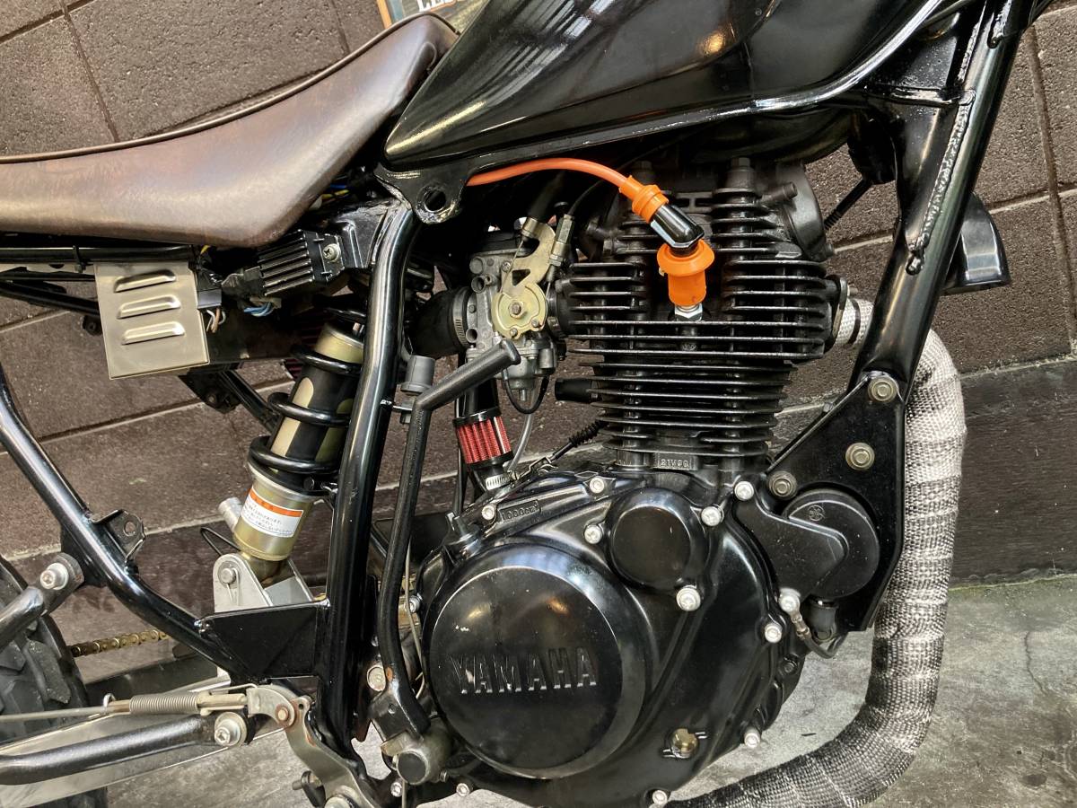 Yahoo!オークション - YAMAHA TW200 1型 ロンスイ 美車 バッテリー搭...