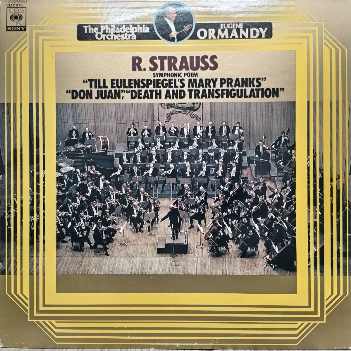 Yahoo!オークション - H067/LP無傷1枚/オーマンディ/R・シュトラウス ...