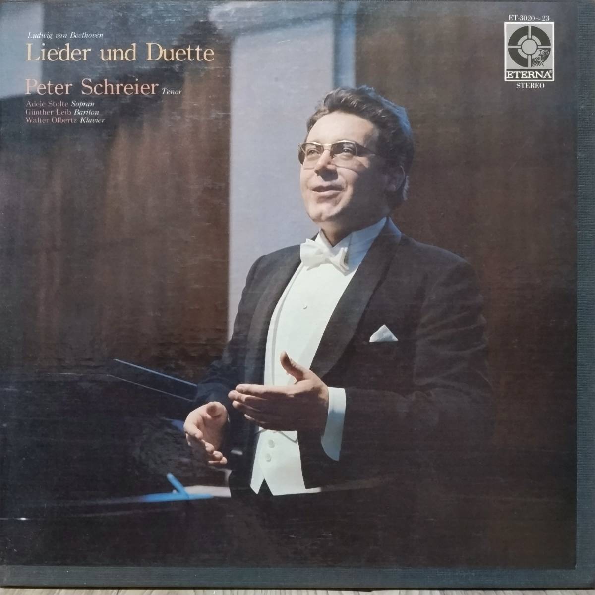 Yahoo!オークション - H115/LP無傷4枚組BOX/ベートーベン 歌曲全集/シ...